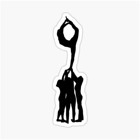 Cheerleading Stickers Redbubble