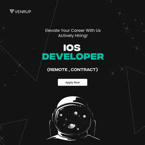 Venrup On Linkedin Iosdeveloper Joinourteam Techjobs