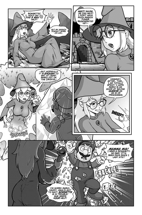 Mario Kamek And Princess Kamek Mario And 1 More Drawn By Tony