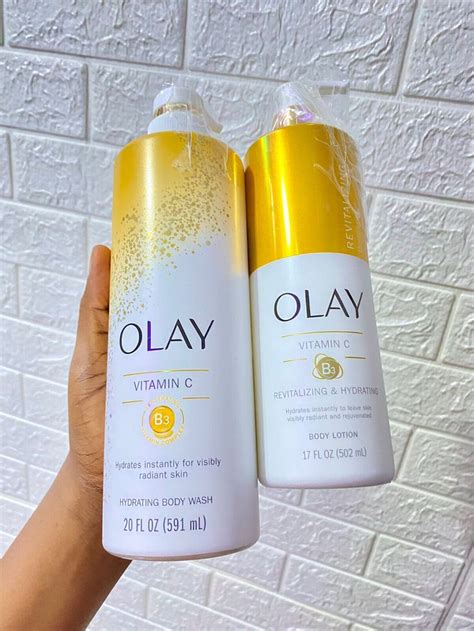 Olay Vitamin C And B3 Revitalizing Hydrating Body Lotion 502ml Body