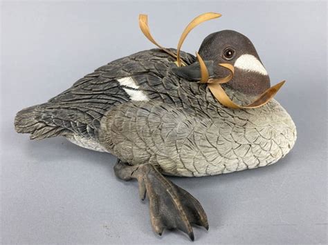 Rare Sonny Bashore Bufflehead Hen Duck Decoy