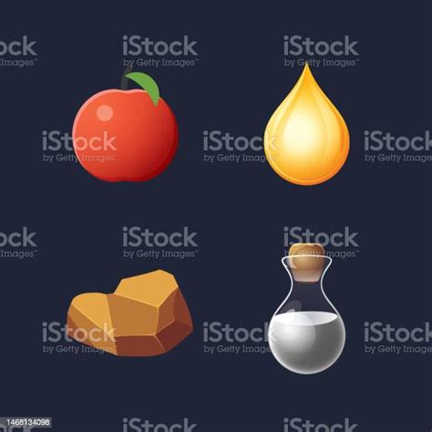 게임 Ui 자산 세트입니다 게임 사용자 인터페이스 아이콘 컬렉션입니다 벡터 일러스트 레이 션 개념에 대한 스톡 벡터 아트 및 기타 이미지 Istock