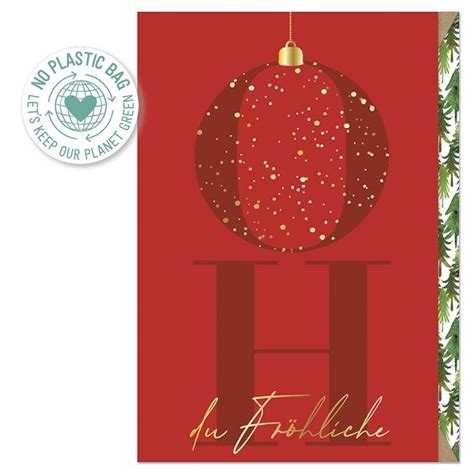 Cestitka Artebene NG Xmas Kugla Crvena Art EXCLUSIVE