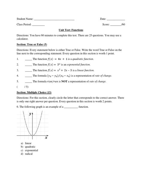 Summative Assessment Pdf Quadratic Equation Function Mathematics