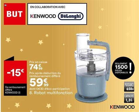 Promo Robot Multifonction Kenwood Chez But Icatalogue Fr