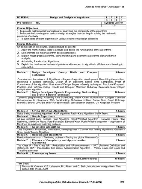Bcse204l P Syllabus Pdf Mathematical Logic Mathematical Concepts