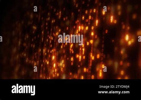 Computer Binary Code Data Falling Loop 4k Animation Of An Abstract
