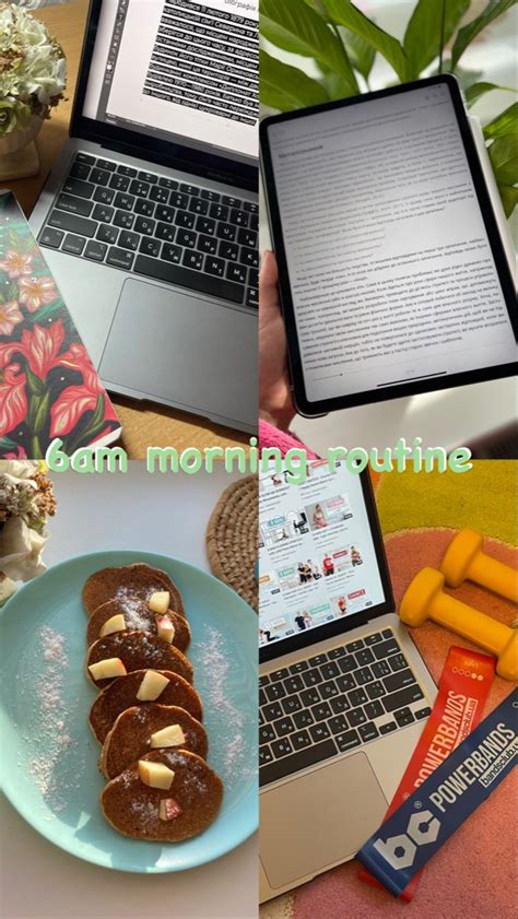 Productive 6am Morning Routine ️