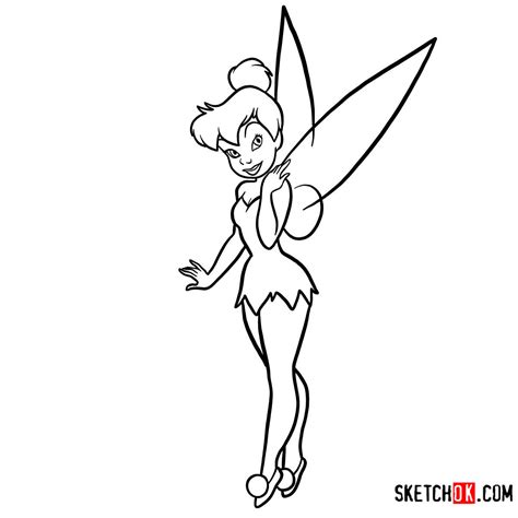 Tinkerbell Drawing Art Drawing Skill