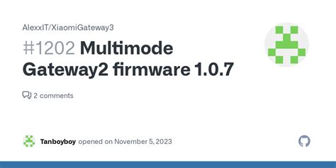 Multimode Gateway2 Firmware 107 · Issue 1202 · Alexxit
