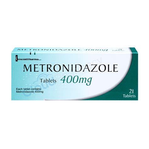 Buy Metronidazole 400mg Tablets Treats Bacterial Vaginosis
