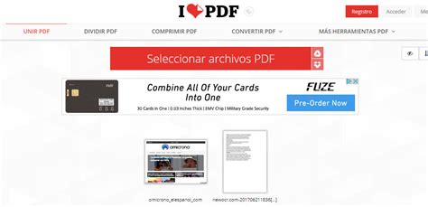 cómo unir dos o más archivos pdf en uno solo