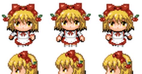東方 冴月麟？ Rpgツクールmv用歩行グラフィック スペキュラム合金のイラスト Pixiv