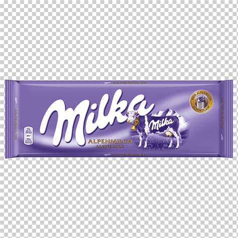 Шоколадная плитка Milka Молочный шоколад молочный фиолетовый еда печенье Png Klipartz