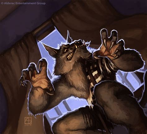 Loup Garou By Alexstoneart On Deviantart