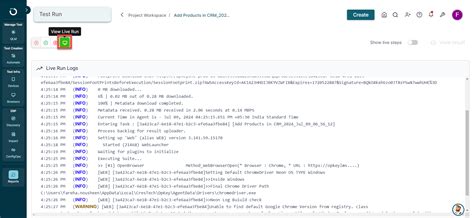 Creating And Executing An Automated Test Case