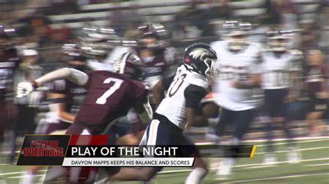 Play Of The Night New Dianas Davyon Mapps Keeps His Balance Scores