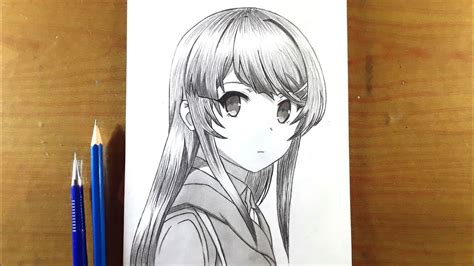 Май рисунок карандашом аниме 85 фото