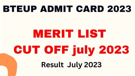 BTEUP Even Sem Admit Card 2023 Out Direct Link UPBTE Exam Center List