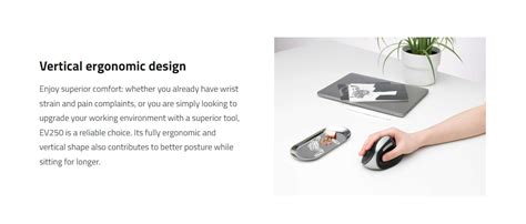 Rapoo EV Ergonomic Wireless Mouse Incredible Connection