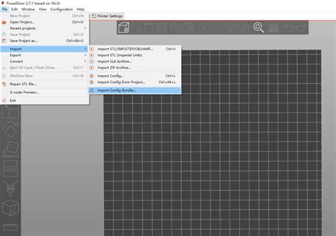 prusaslicer parameter configuration import tutorial elegoo wiki