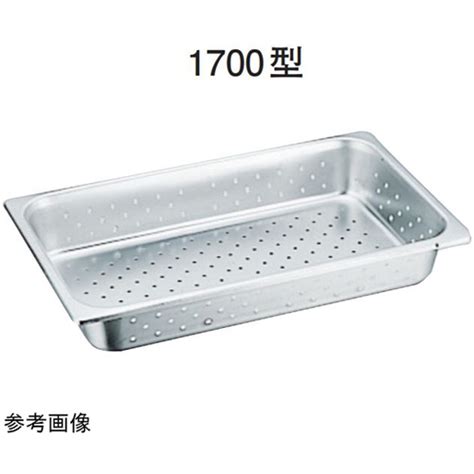 スギコ 18－8穴明ホテルパン1700型｜カウネット