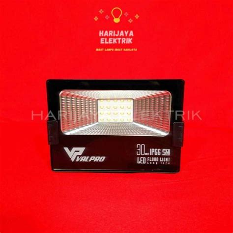 Jual Valpro Lampu Kap Sorot Watt Ip Sni Led Tembak Flood Light Putih Di Seller Harijaya