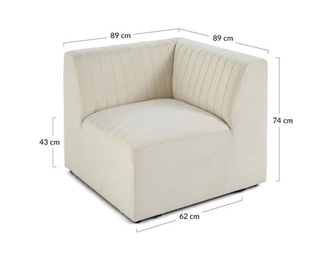 Module Dassise Dangle Réversible En Velours Nova