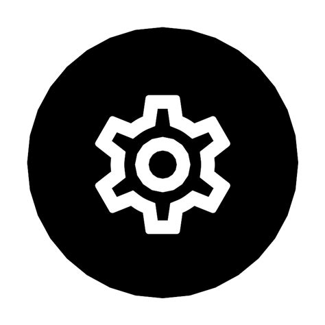 Settings Circle Fill Vector Svg Icon Svg Repo