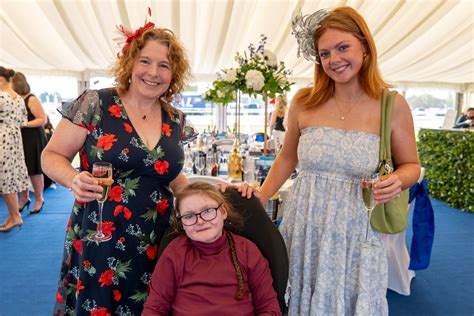 Fundraising Success At Ayr Racecourse Debra Uk