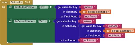 Cannot Figure Out The Dictionary Mit App Inventor Help Mit App Inventor Community