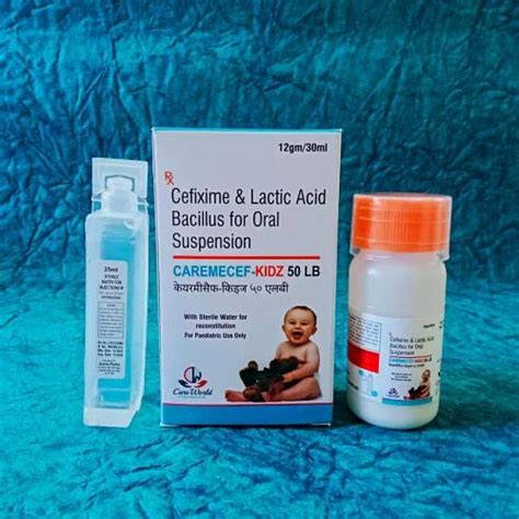 Cefixime Lactic Acid Bacillus Oral Suspension At ₹ 64 Box Cefixime