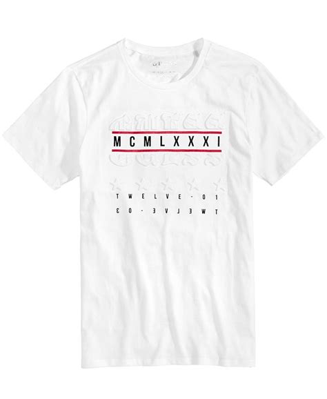 Guess Mens Mcm T Shirt Macys