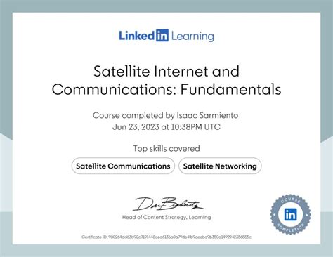 Isaac Sarmiento On Linkedin Certificate Of Completion