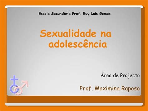 Sexualidade Na Adolescência