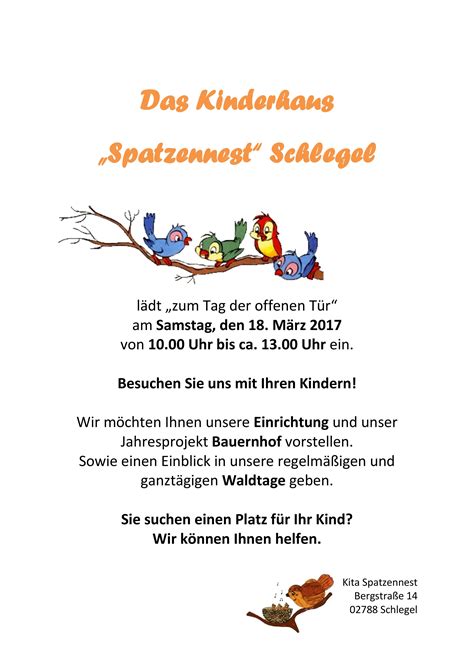 Tag der offenen Tür gernegroß