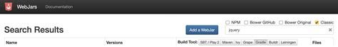 Spring Boot 13 WebJars 사용하기