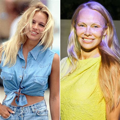Pamela Anderson Makeup Free Photos Her Bare Face Pictures Life And Style
