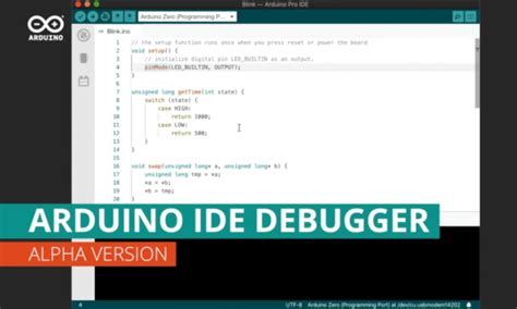 Arduino Apresenta Recurso De Debugger Para A Arduino Pro IDE Embarcados