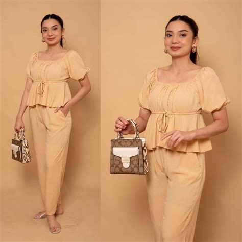 Womens Coordinates Terno Pants Womens Fashion Dresses And Sets Sets