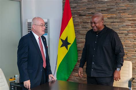 Us Embassy Ghana On Twitter Amb Jackson Called On Former President Jdmahama To Officially