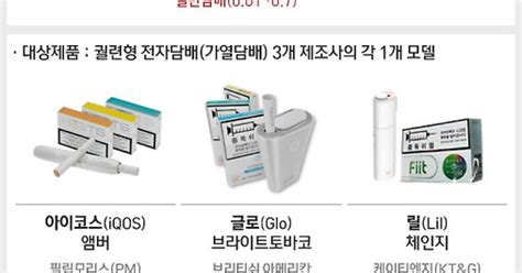 그래픽 궐련형 전자담배 니코틴 타르 함량 다량 검출