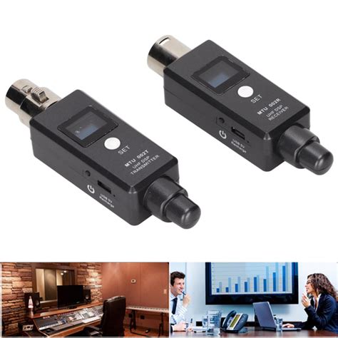 Wireless Microphone Adapter Rechargeable Wireless Microphone Xlr Transmitter Receiver Wish