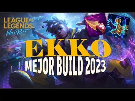 PRUEBA Esta Build De EKKO MID Build Ep YouTube