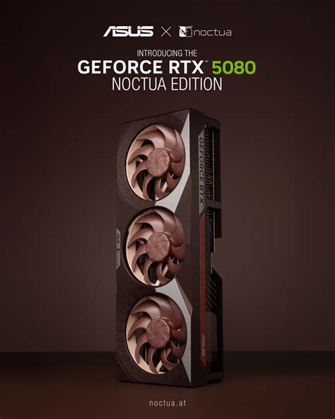 Welcome To Asus และ Noctua ประกาศเปิดตัวการ์ดจอ Asus Geforce Rtx 5080 Noctua