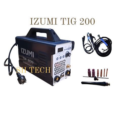 Jual Izumi Tig 200 Pulse Mesin Las Argon Stainless Steel Shopee Indonesia