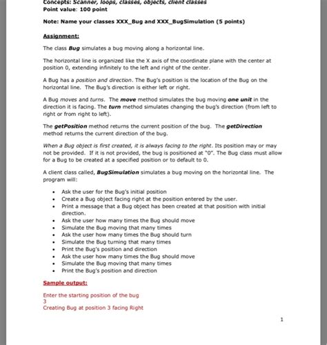 Solved Concepts Scanner Loops Classes Objects Client