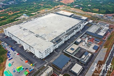 长沙惠科生产线项目主厂房竣工 新闻 湖南日报网 华声在线