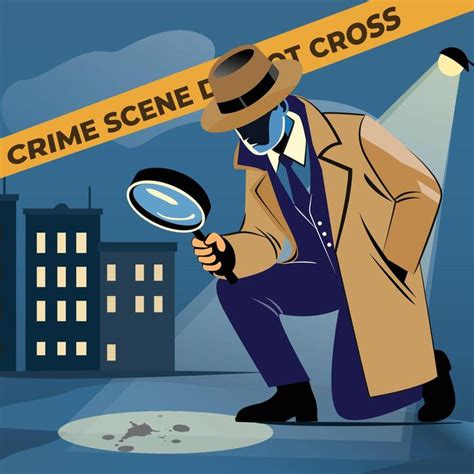 Crime Scene Analyst Vector Art Icons And Graphics For Free Download