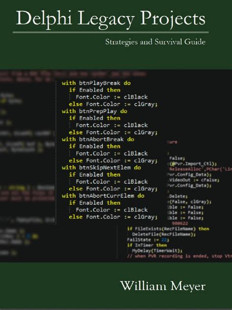 Delphi Legacy Projects Strategies And Survival Guide Pdf